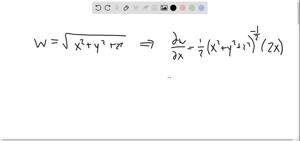 SOLVED:Compute the given partial derivatives. z=(x)/(√(x^2+y^2)) SOLVED:Compute the given partial derivatives. z=(x)/(√(x^2+y^2))