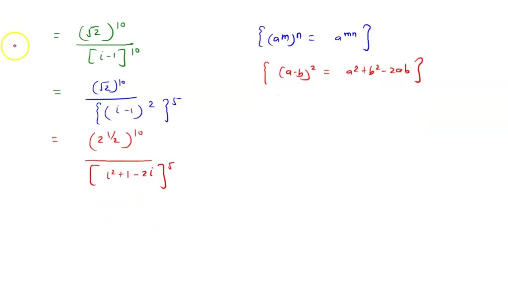 SOLVED:Express the following complex numbers in the x+i y form. Try to visualize each complex ...