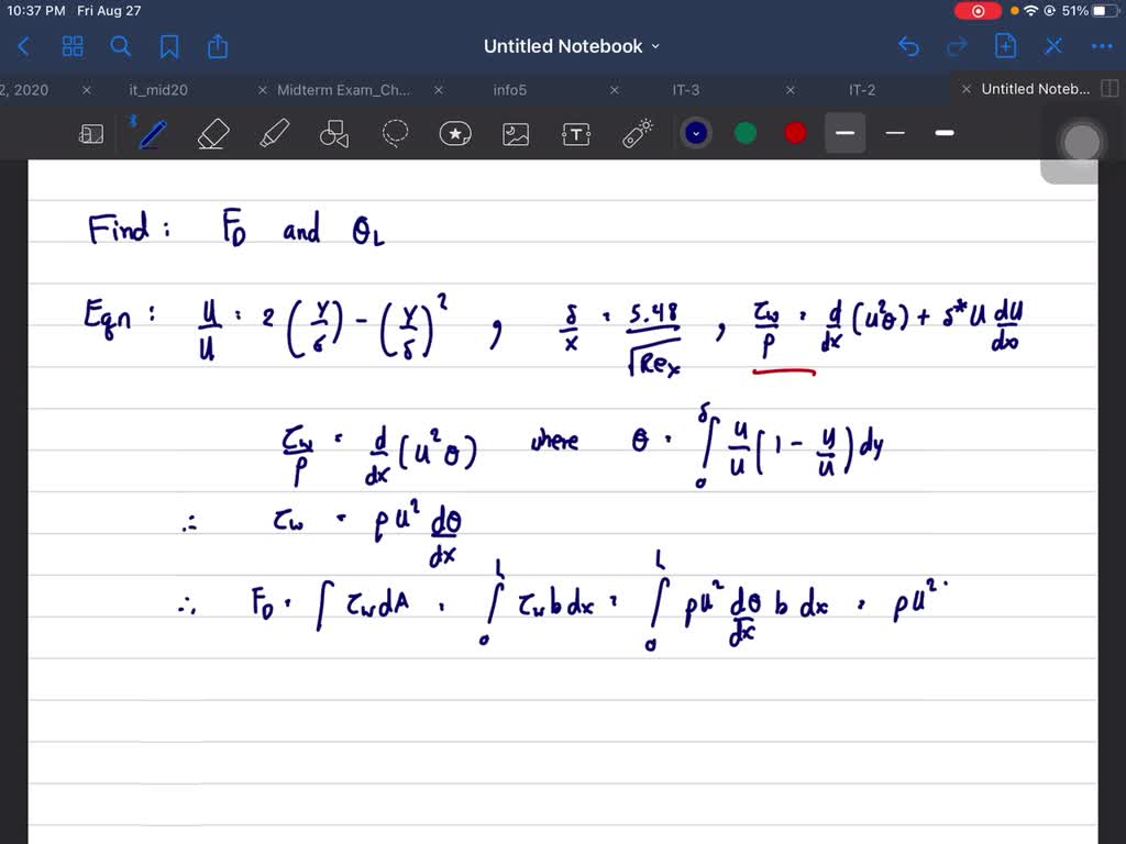 SOLVED:Derive equation (4.86) to find the total drag coefficient for ...