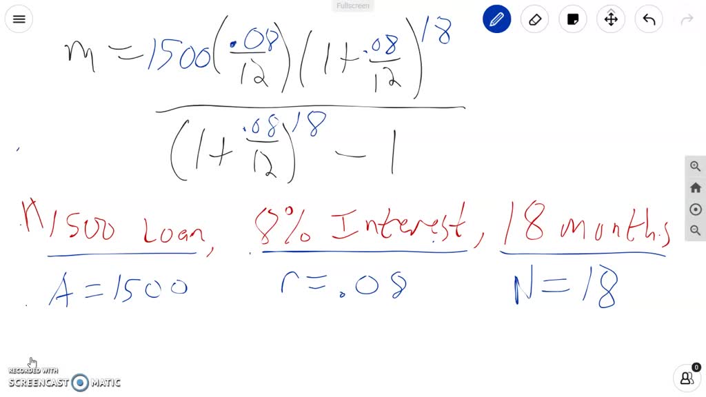 SOLVED Loan Payments The Formula Below Gives The Monthly Payment M On A 