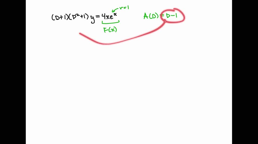 SOLVED:Determine an appropriate trial solution for the given ... SOLVED:Determine an appropriate trial solution for the given ...
