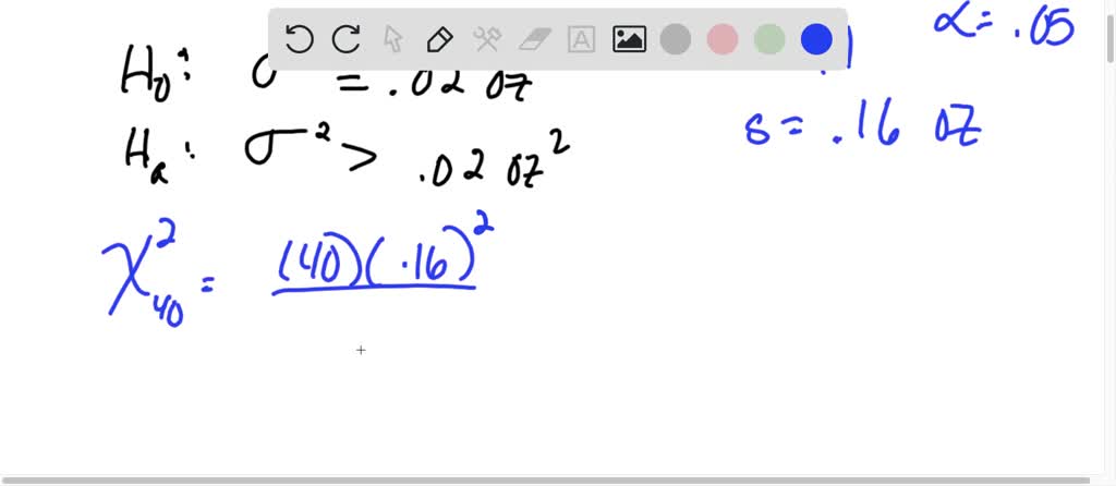 SOLVED: Filling boxes with consistent amounts of its cereals are critical to General Mills ...