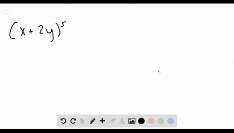 SOLVED:In Exercises 41 - 44, expand the binomial by using Pascals ...