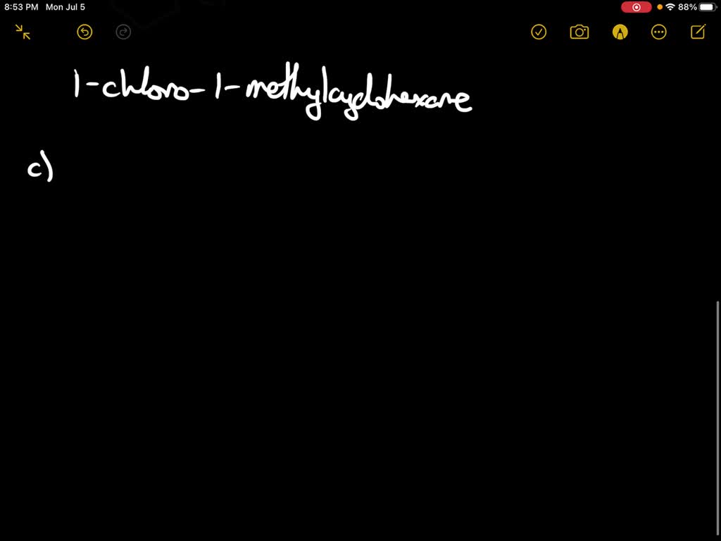 SOLVED:Draw the structures and provide systematic names for a-c by substituting a chlorine for a ...