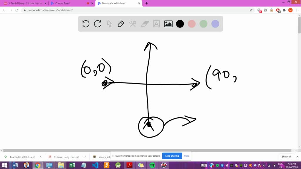 (Turtle: draw a cross) Write a program that draws a cross as shown in Figure 1.18 b. | Numerade