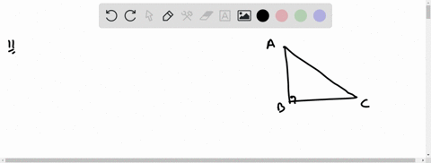 SOLVED:If a perpendicular is drawn from the vertex of the right angle ...