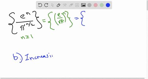 SOLVED:Determine whether the given sequence is (a) bounded (above or below), (b) positive or ...