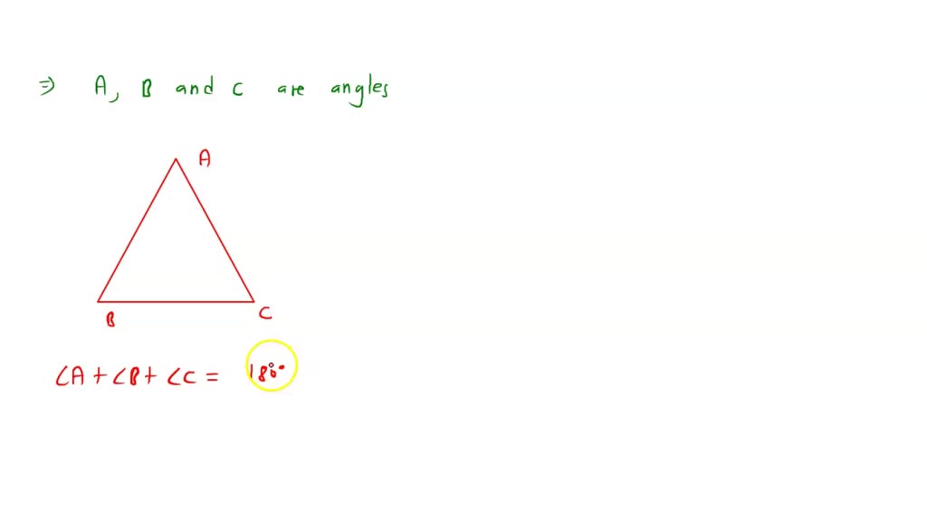 SOLVED:Show that if A B C is an arbitrary triangle with sides a, b, c, then the formulas a sin(A ...