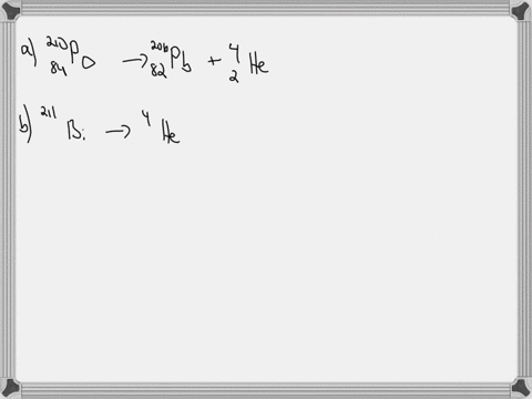 ⏩SOLVED:Write the balanced nuclear equation for each of the… | Numerade