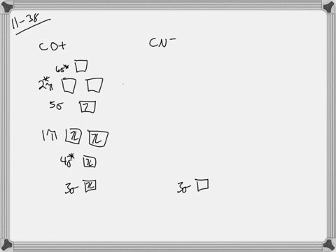 SOLVED:Consider the molecules CO^+ and CN^- and use molecular orbital ...
