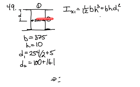 SOLVED:Two channels and two plates are used to form the column section ...
