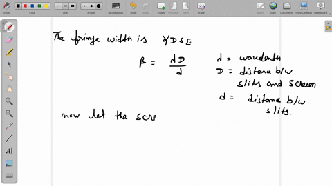 SOLVED:In Young's double slit experiment with monochromatic light of ...