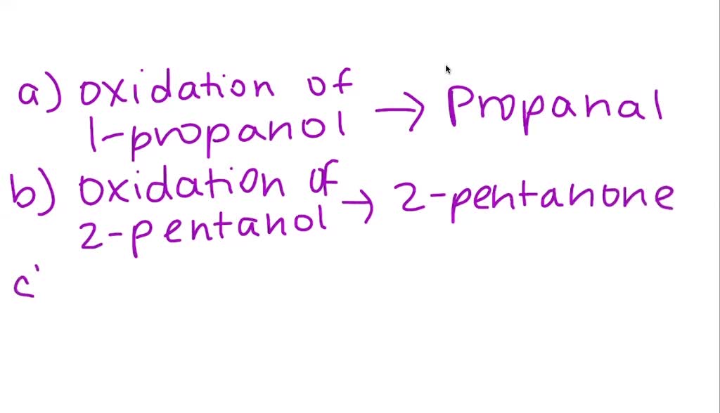 ⏩SOLVED:The oxidation of 2-propanol with chromic acid yields (a) an ...