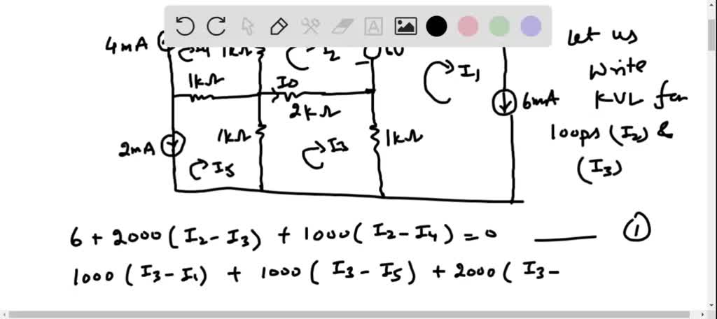 Using loop analysis, find Io in the circuit in Fig. P 3.97. | Numerade