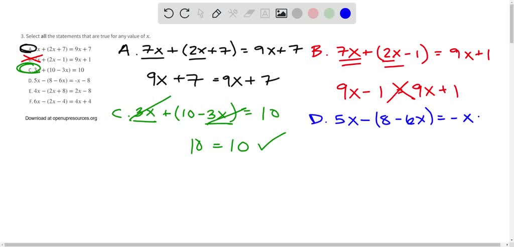 ⏩SOLVED:What is the value of x after each of the following… | Numerade