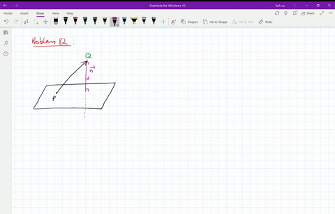 SOLVED:In this exercise, we show that the orthogonal distance Dfrom the ...