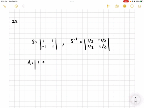 SOLVED:The final Sherman-Morrison-Woodbury formula (9) perturbs A by U V^{\mathrm{T}} (rank k ...