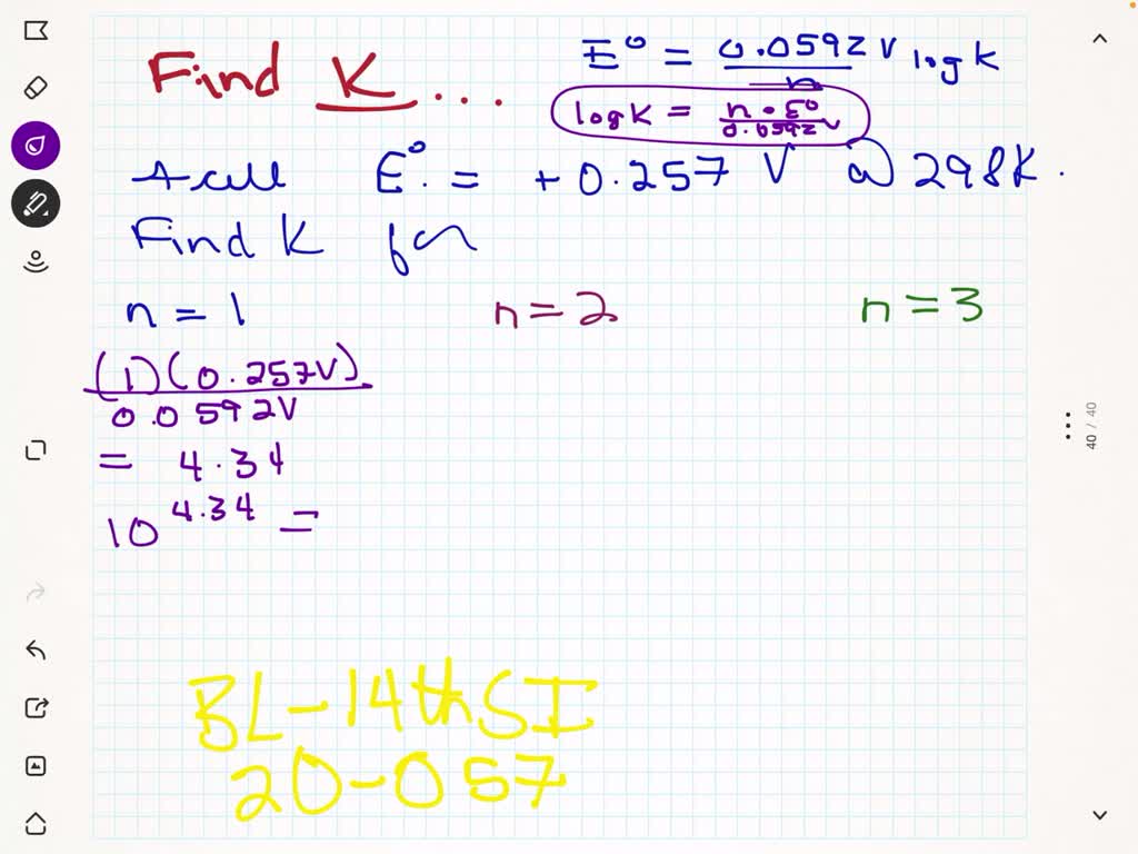 SOLVED The Equilibrium Constant For The Reaction Sr s Mg2 aq Sr2 aq Mg s Is 2 69 X 