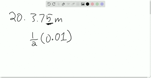 SOLVED: Find the precision for each measurement. Explain its meaning. 3 ...