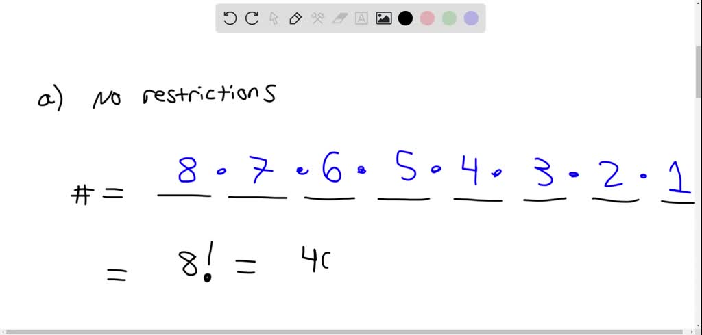 SOLVED: Single File In how many orders can five girls and three boys ...