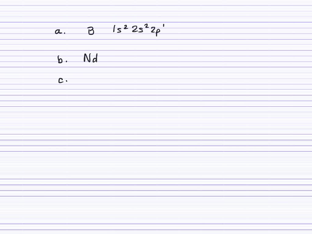 SOLVED:Give the symbol of the element of lowest atomic number whose ...