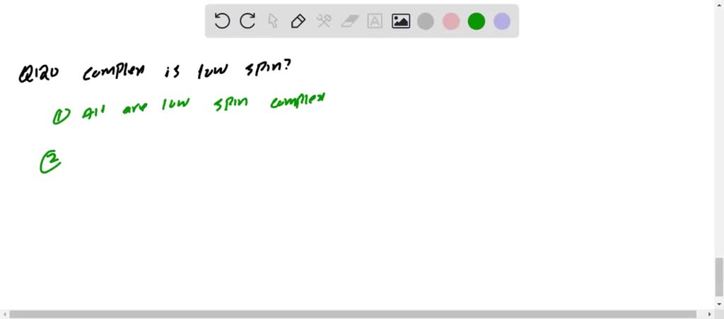 SOLVED: 4) Low-spin metals with a d6 electronic configurations in ...