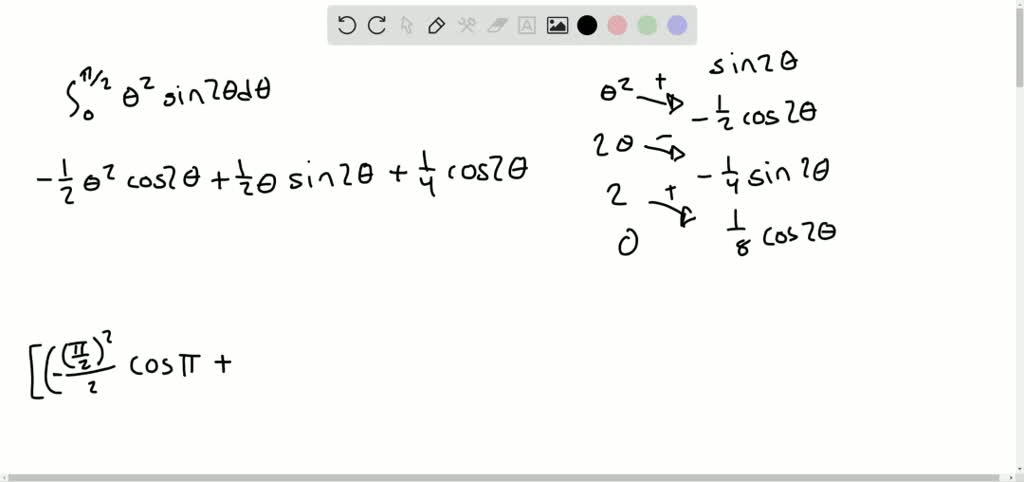 SOLVED:Given that ∫0^π/ 2 lntanθd θ, ∫0^π/ 2 sin^2 θlntanθd θare convergent improper integrals ...