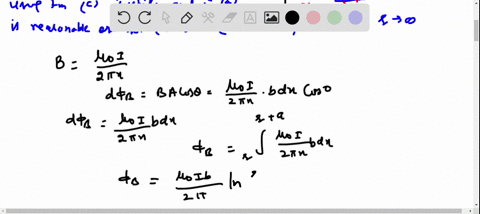 In Fig. P29.51 the loop is being pulled to the right at constant speed v. A constant current I ...
