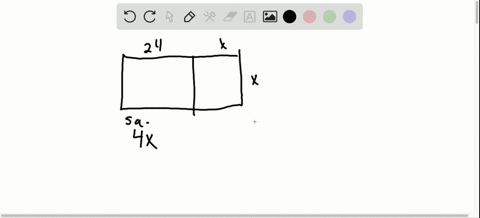 Solve each problem. Fencing a garden If a gardener fences in the total rectangular area shown in ...