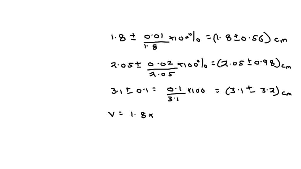 ⏩SOLVED:The sides of a small rectangular box are measured to be… | Numerade