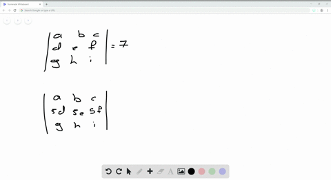 SOLVED:Find the determinants in Exercises 15-20, where \left|\begin{array}{ccc}{a} & {b} & {c ...