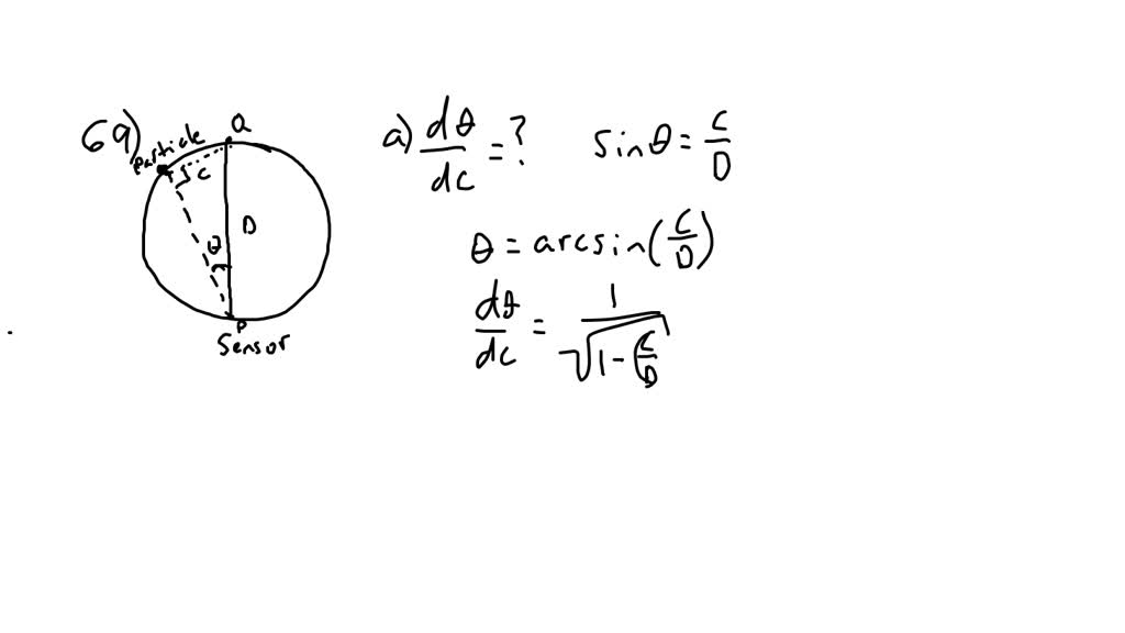 SOLVED:A particle travels clockwise on a circular path of diameter D, monitored by a sensor on ...