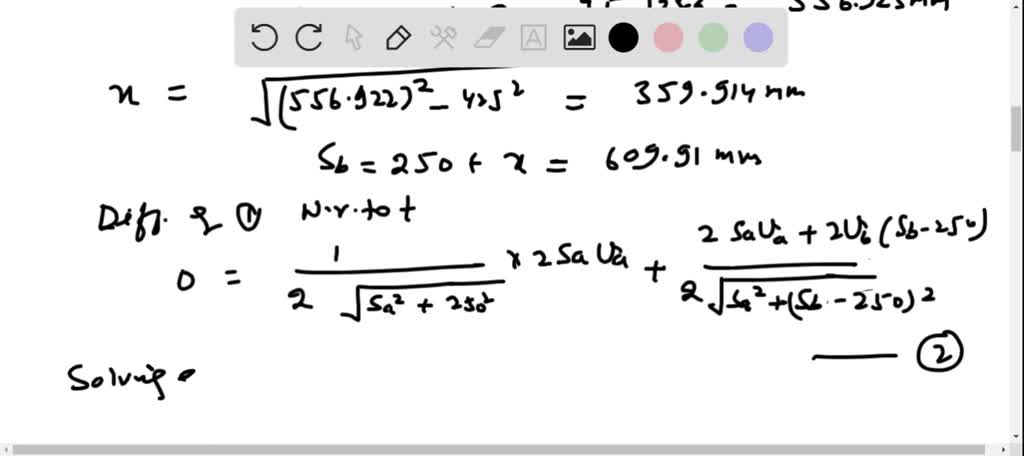 SOLVED:The rod of the fixed hydraulic cylinder is moving to the left ...