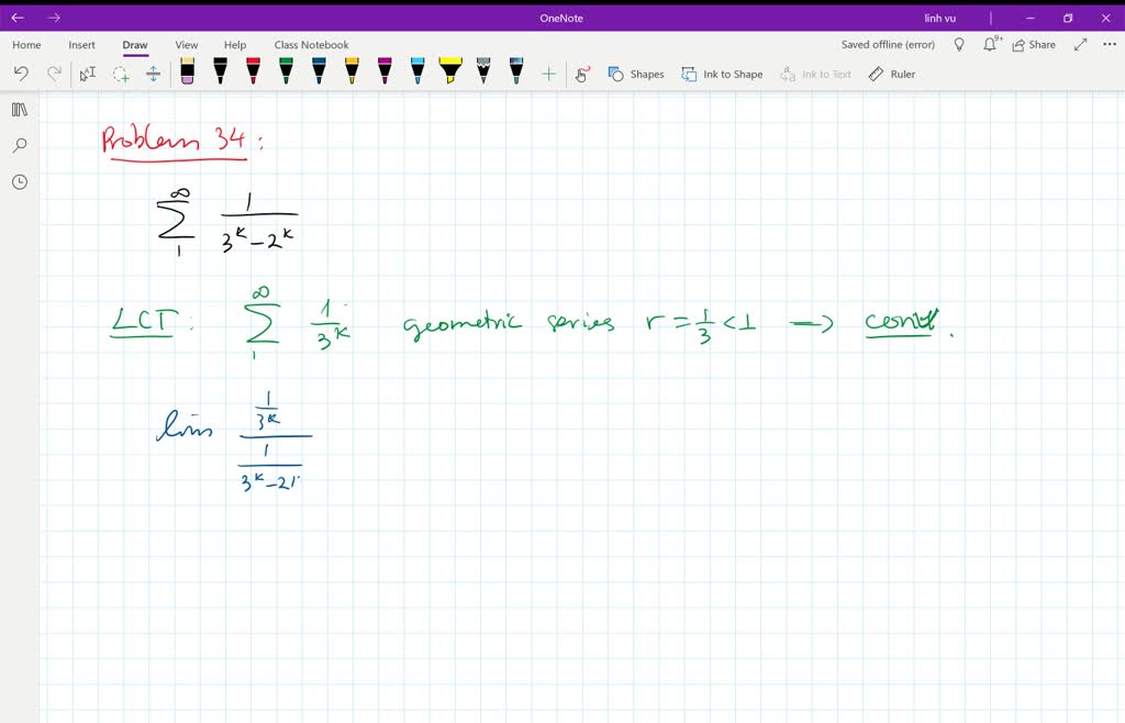 Solved Comparison Tests Use The Comparison Test Or Limit Comparison Test To Determine Whether