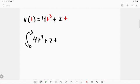 ⏩SOLVED:A particle starts out from the origin. Its velocity at time ...