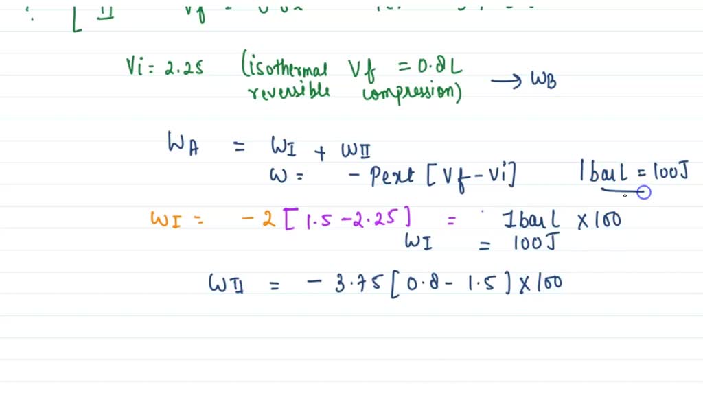 SOLVED:Consider the isothermal expansion of 2.35 mol of an ideal gas at ...