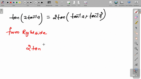 SOLVED:Prove that (i) tan13 A-tan9 A-tan4 A=tan13 A tan9 A tan4 A (ii ...