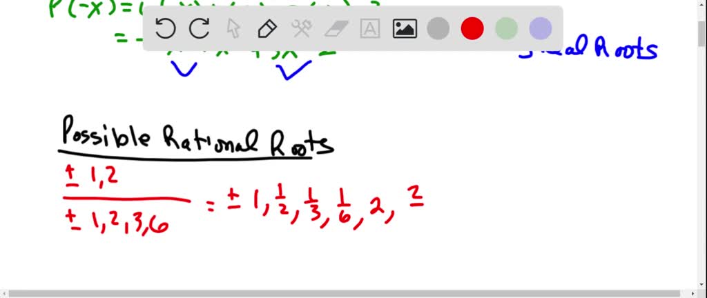 SOLVED:For each polynomial (a) use Descartes' rule of signs to ...