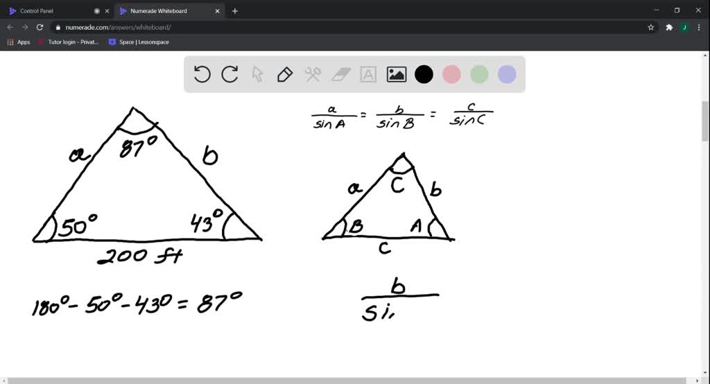 SOLVED:A triangular plot of land has one side along a straight road ...