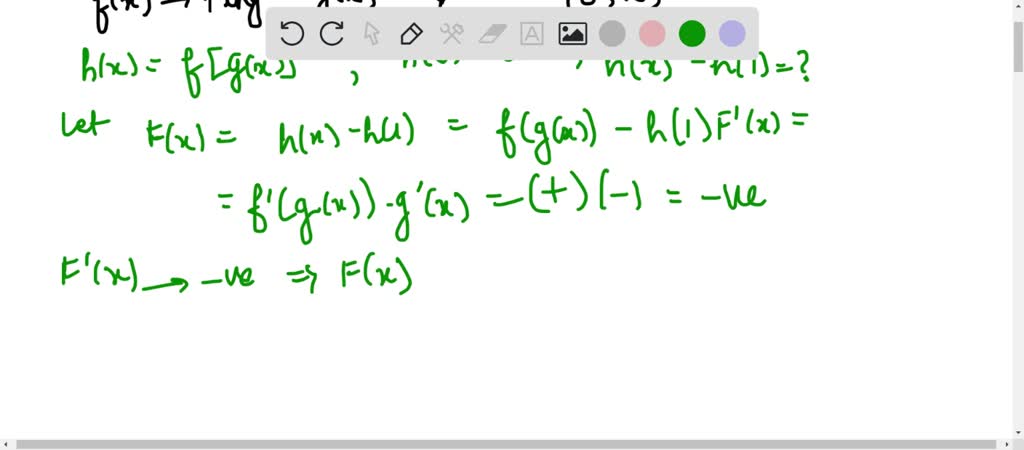 Solved A Let F [0 ∞ →[0 ∞ And G [0 ∞ →[0 ∞ Be Non Increasing