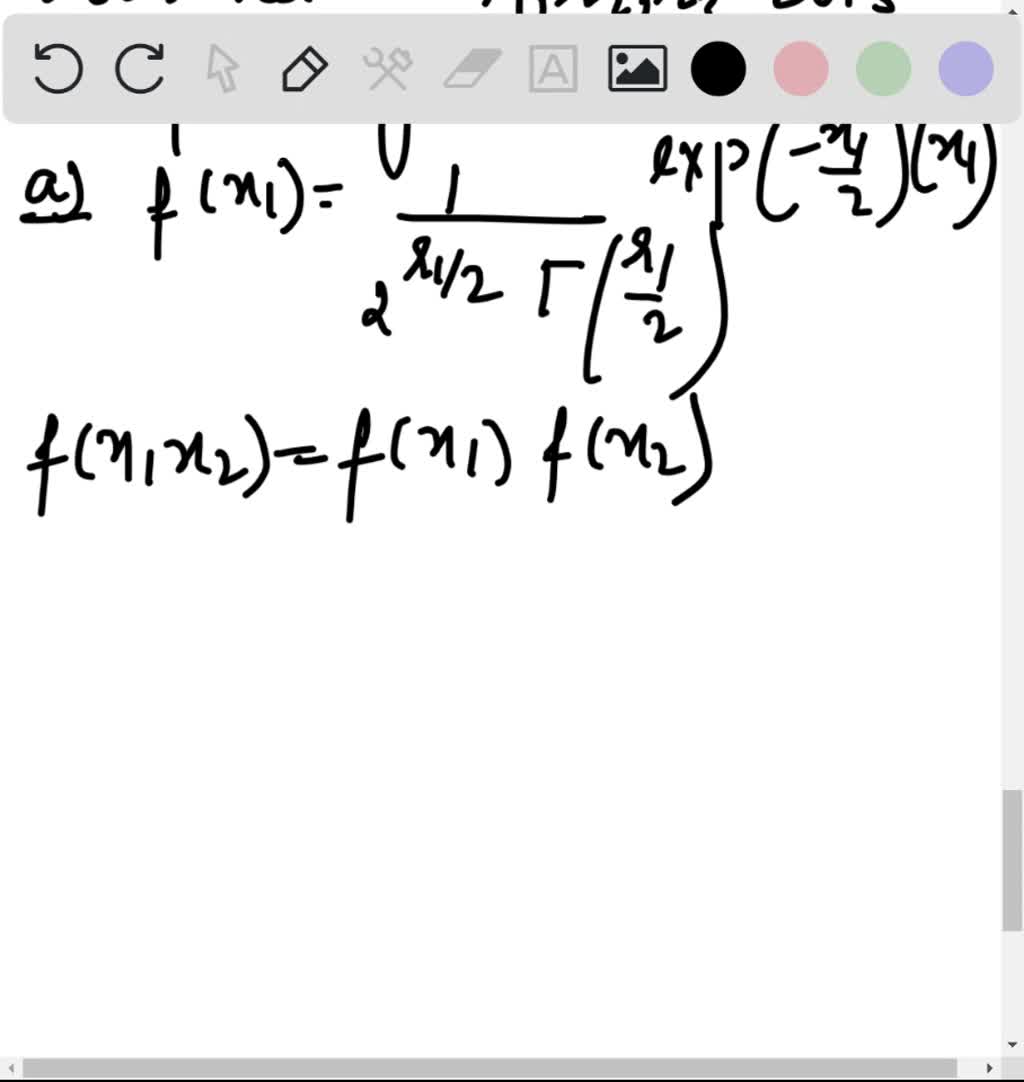 Show that if X, Y are two independent chi-square random variables with m, n degrees of freedom ...