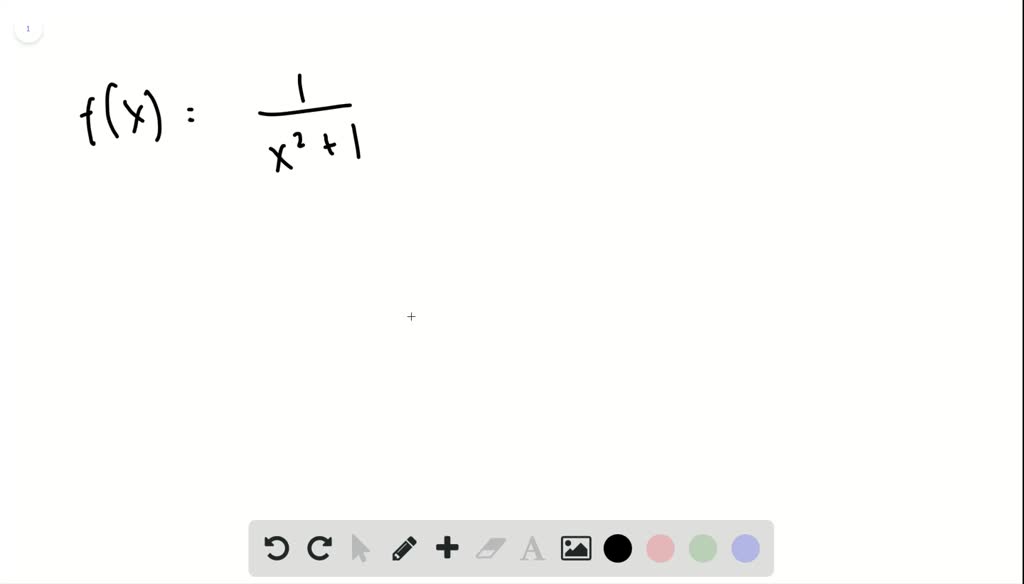 SOLVED:Can a graph of a rational function have no vertical asymptote? If so, how?