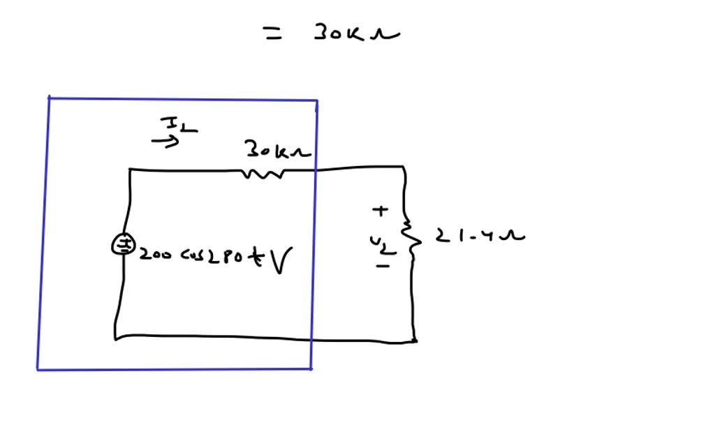 Draw the sinusoidal steady-state equivalent circuit of a transformer if ...