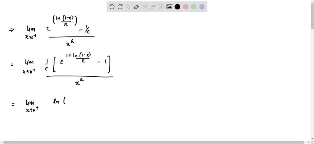 ⏩SOLVED:Let e denote the base of the natural logarithm. The value of ...