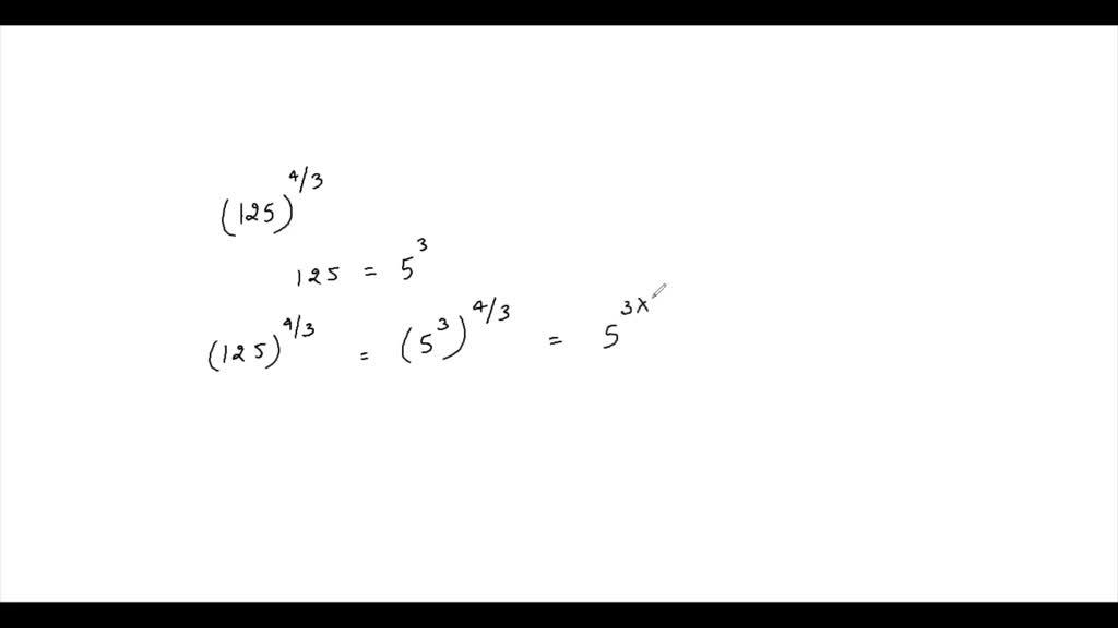 Rational Exponents Write an equivalent expression using radical ...