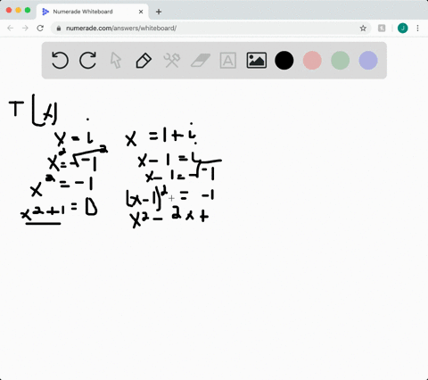 SOLVED:Find a polynomial with integer coefficients that satisfies the given conditions. T has ...