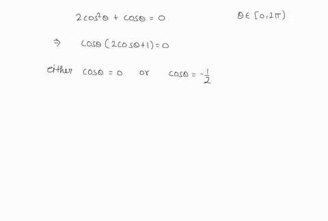 SOLVED:Solve each equation on the interval 0≤θ