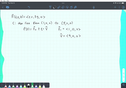 SOLVED:Find the line integral. (2 x i⃗+3 y j⃗) ·d r⃗ where C is the ...