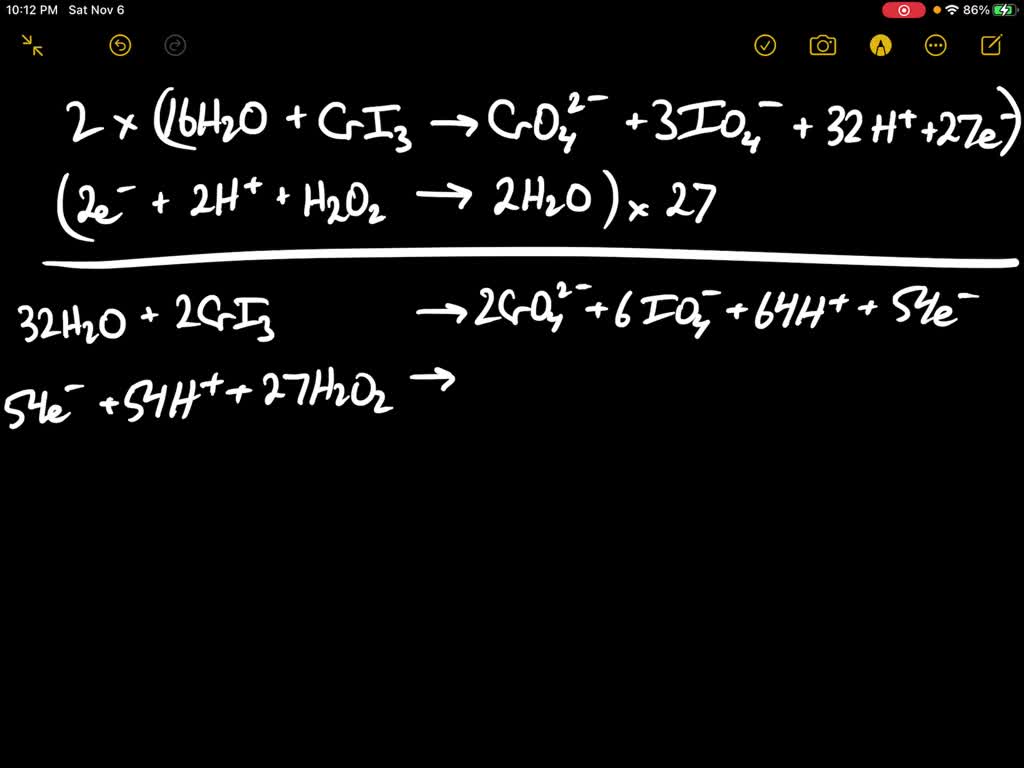 Solved Balancing Oxidation Reduction Reactions 1 Assign Oxidation