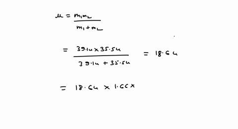 SOLVED: Use the equilibrium separation for the K^+ and Cl^- ions given ...
